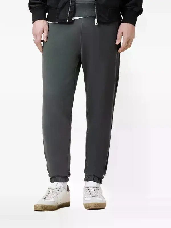 ALLSAINTS Drawstring-waist Logo-embroidered Track Pants - Grey