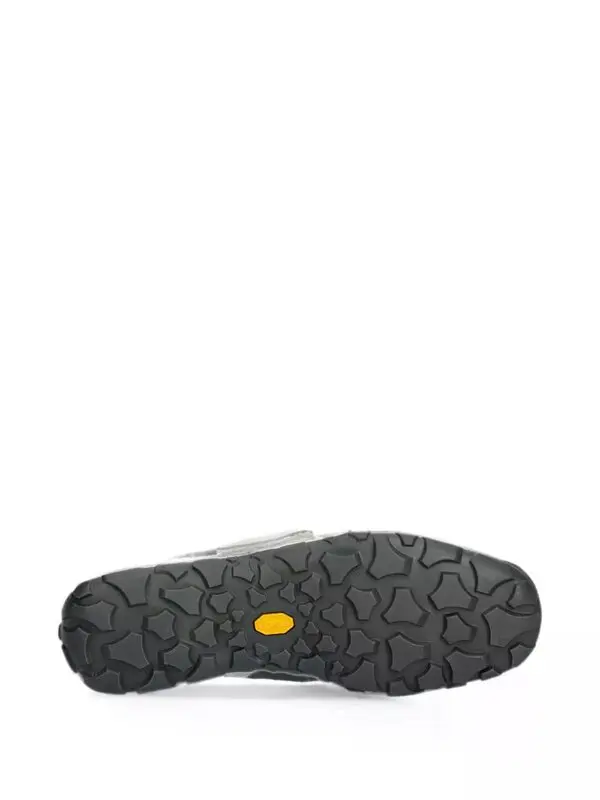 WALES BONNER Metallic Touch-strap Ballet Flats