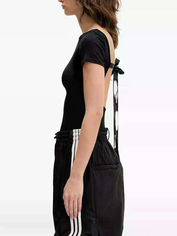 Vetements Open-back Bow Detail T-shirt