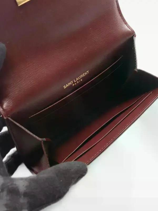 Saint Laurent 2010s Leather Wallet