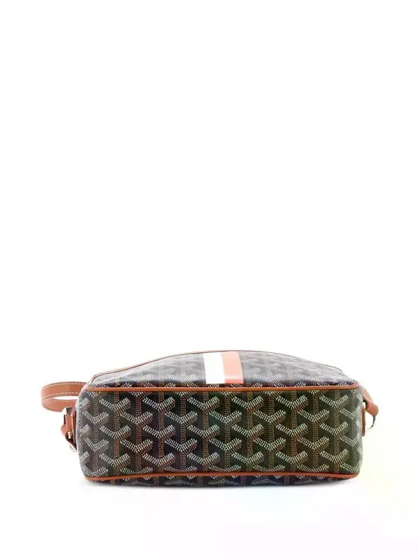 Goyard Cap Vert Bag In Printed Coated Canvas - Brown