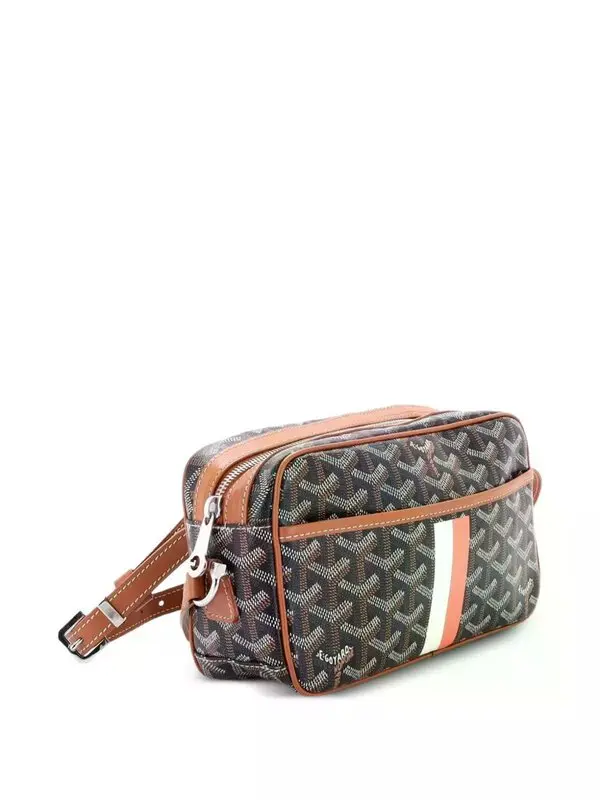 Goyard Cap Vert Bag In Printed Coated Canvas - Brown