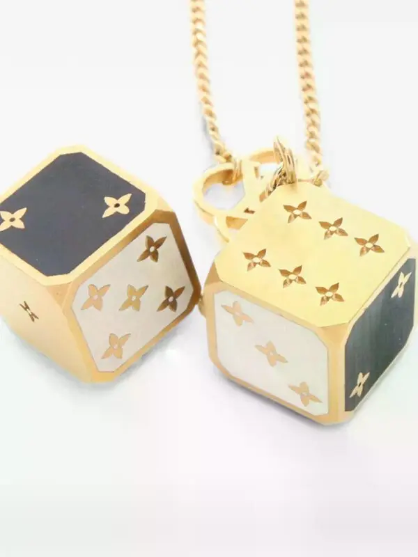 LOUIS VUITTON Game On Dice Necklace