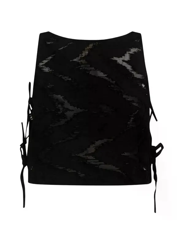 PARAMIDONNA Margaret Side-tie Top