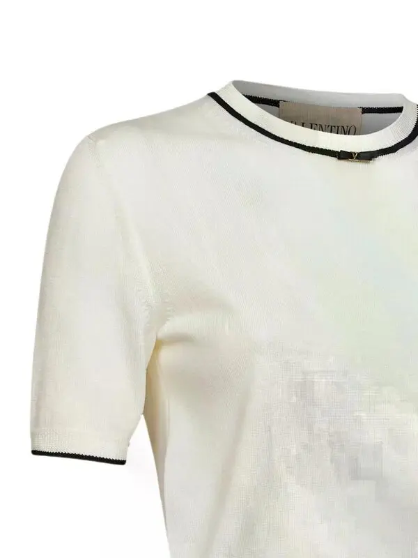 Valentino Garavani Vlogo Bow Detail Sweater
