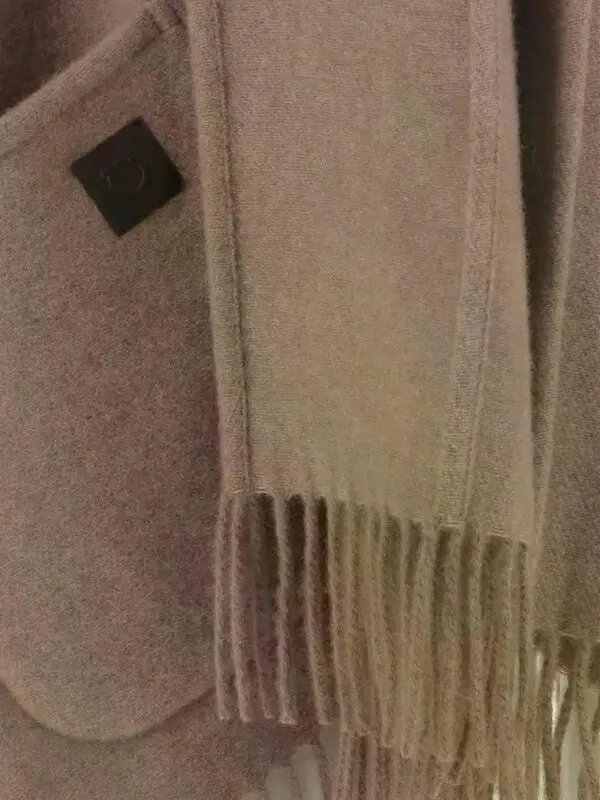 FERRAGAMO Fringed Patch-pocket Cape