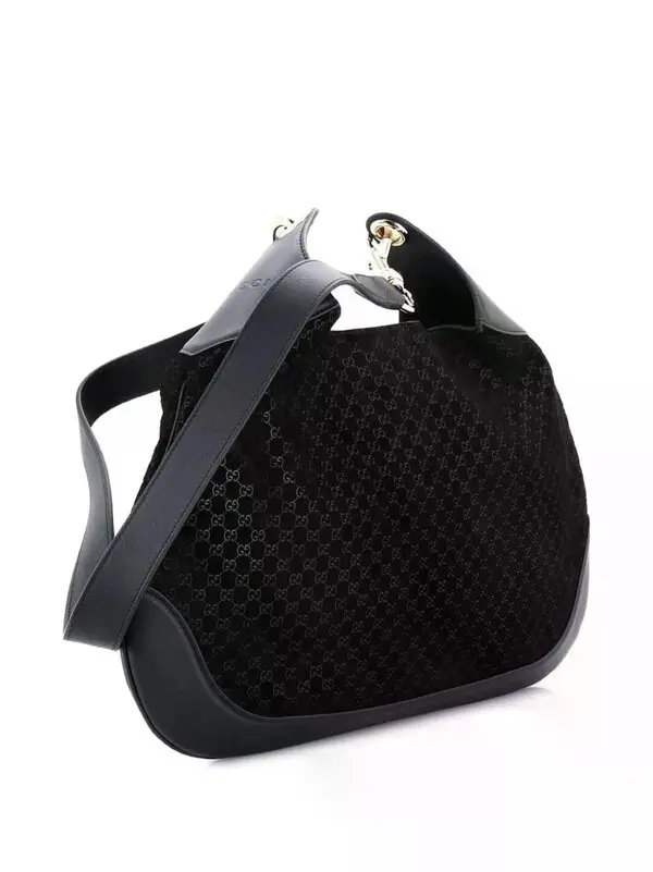Gucci Gg Suede Medium Shoulder Bag