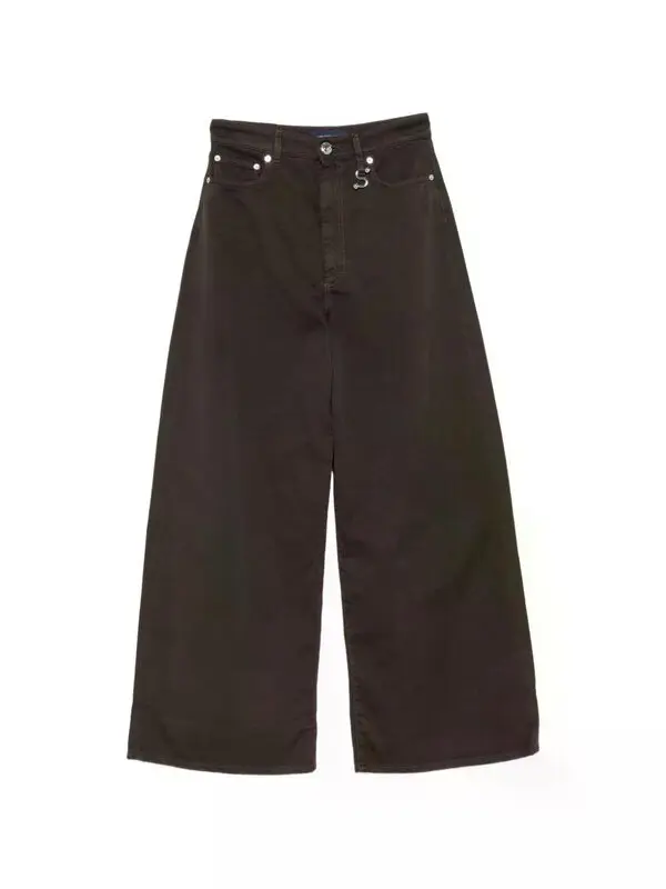 Sportmax S-detail Wide-leg Jeans