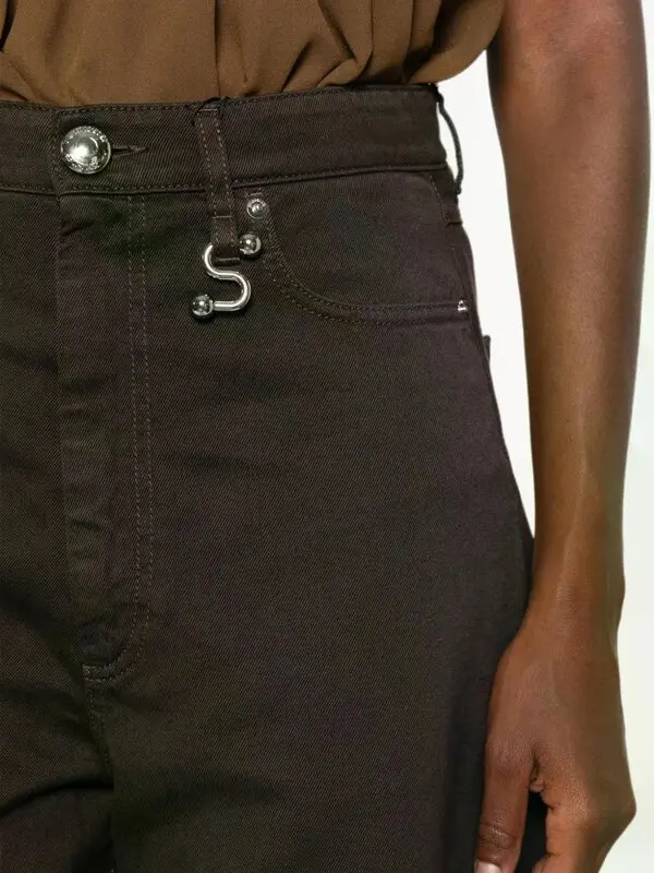 Sportmax S-detail Wide-leg Jeans