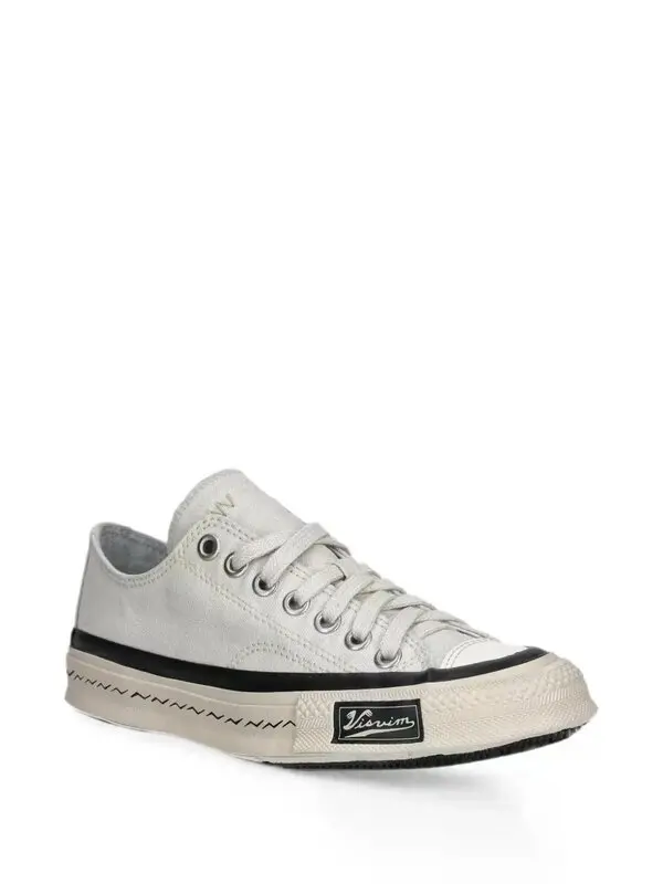Visvim Contrast Trim Low-top Sneakers