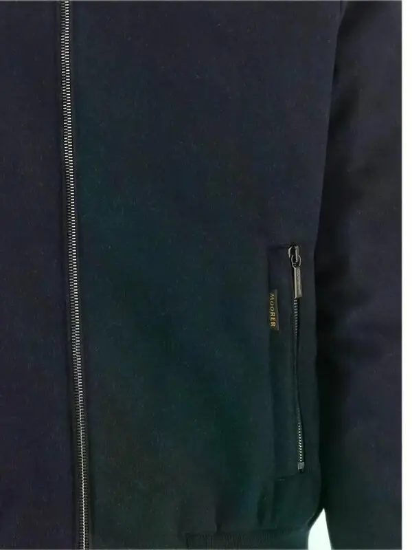 MOORER Hooded Zip-up Jacket