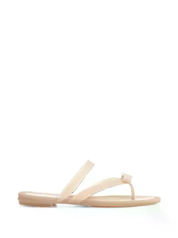 FERRAGAMO Vara Bow Thong Sandals - Pink