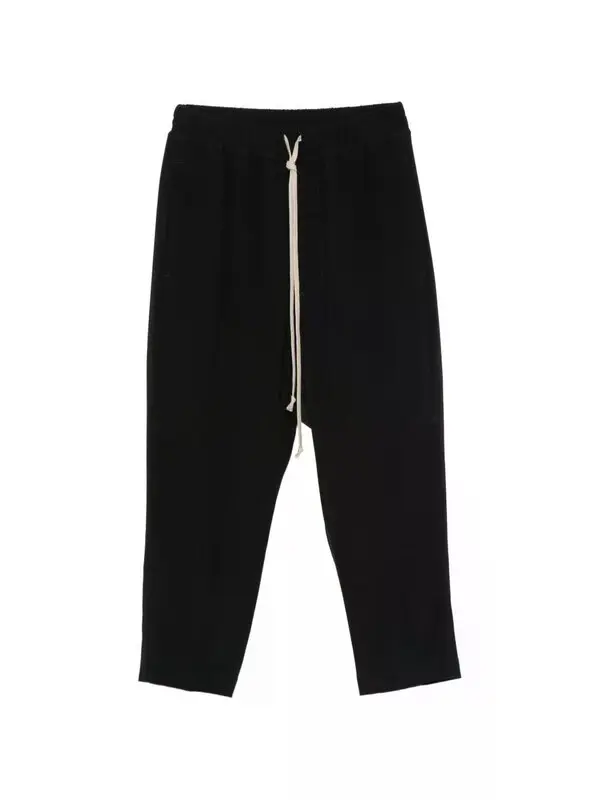 Rick Owens Drawstring Cropped Trousers