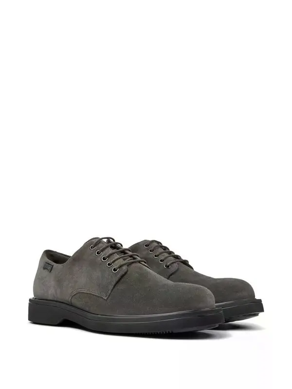 Camper Norman Suede Lace-up Shoes - Grey