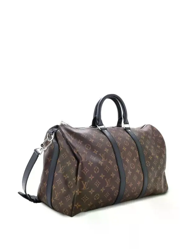 LOUIS VUITTON Keepall Bandouliere 45 Macassar Travel Bag