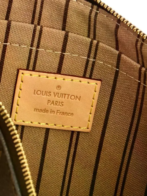 LOUIS VUITTON Monogram Canvas Pochette Pouch - Brown