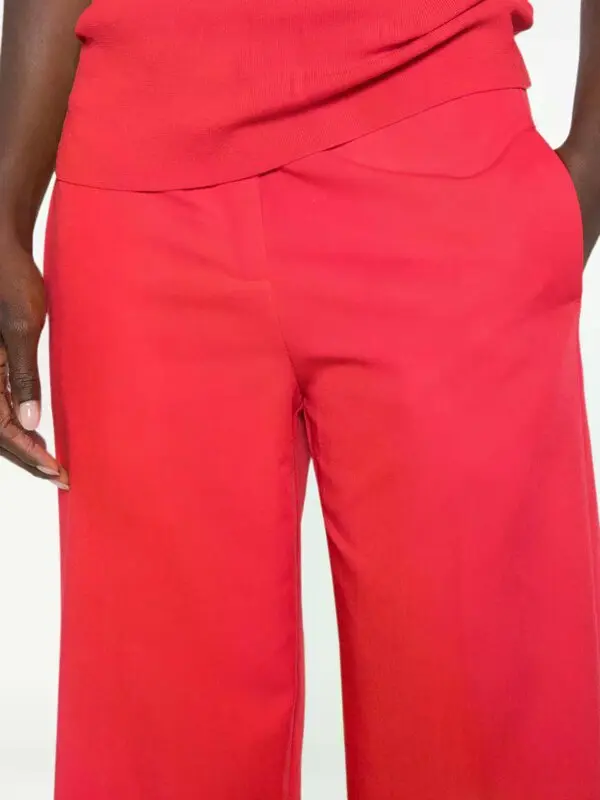 VICOLO Wide-leg Tailored Trousers