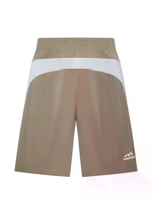 Balenciaga Logo Print Shorts