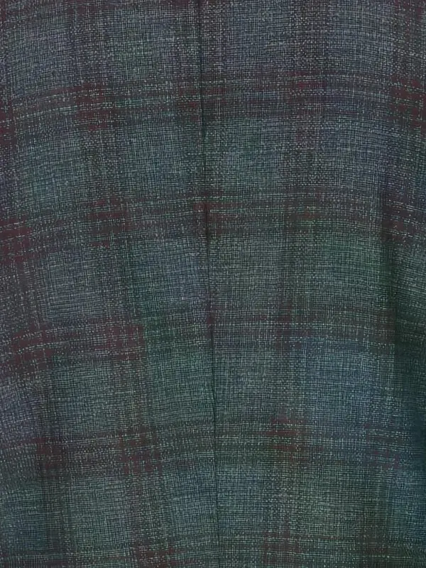 Isaia Check-pattern Blazer