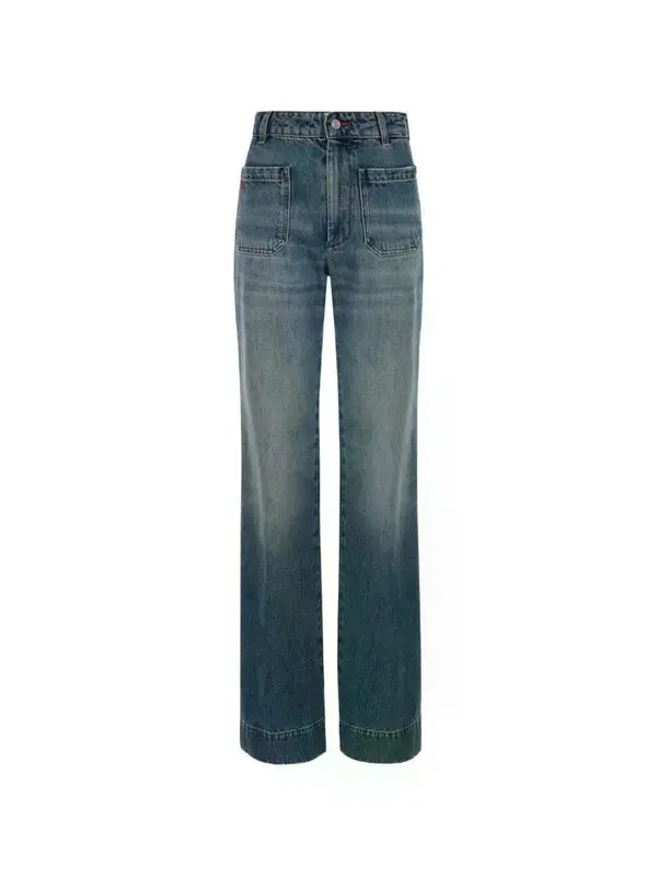 Victoria Beckham Alina Patch-pocket Jeans