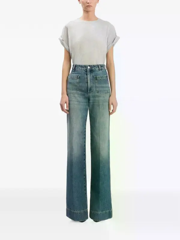 Victoria Beckham Alina Patch-pocket Jeans