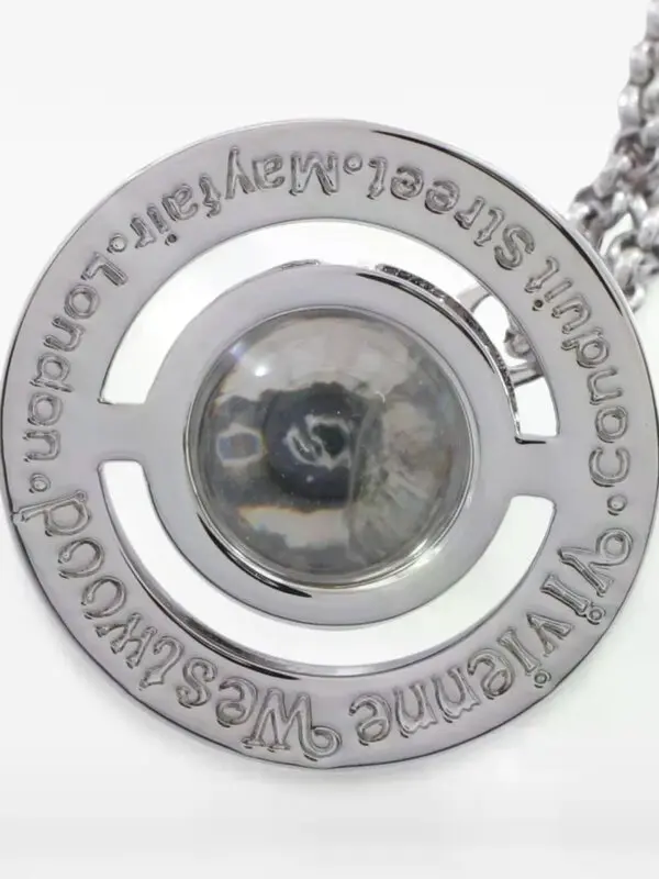 VIVIENNE WESTWOOD Tiny Orb Necklace - Silver