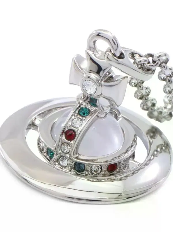 VIVIENNE WESTWOOD Tiny Orb Necklace - Silver