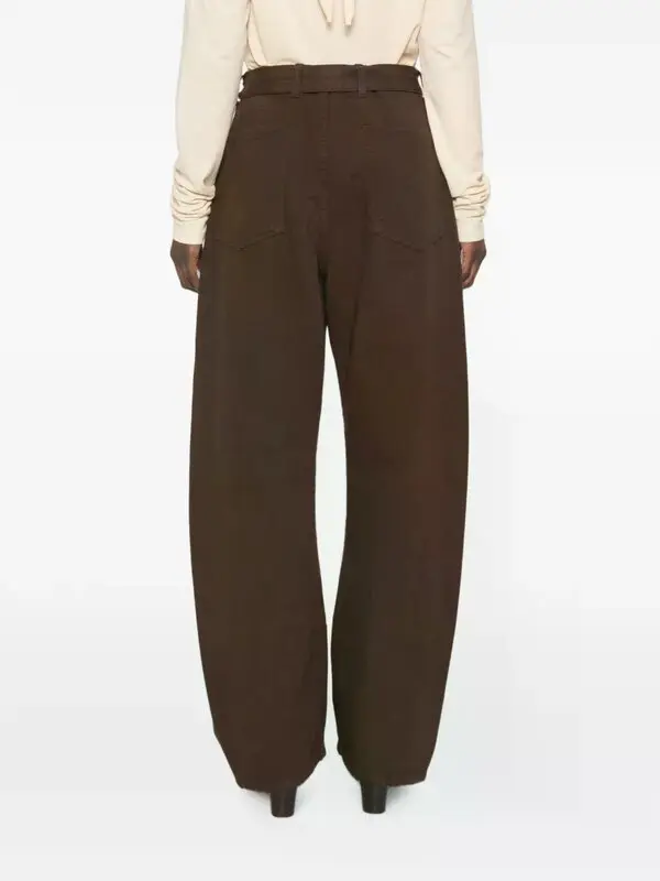 LEMAIRE Belted Wide-leg Jeans