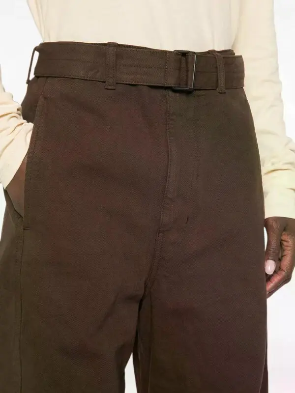 LEMAIRE Belted Wide-leg Jeans