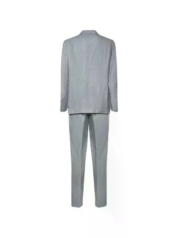 Eleventy Check-pattern Single-breasted Suit