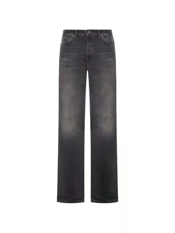 HAIKURE Faded Effect Straight-leg Jeans