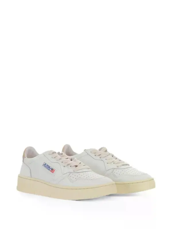 AUTRY Medalist Perforated Leather Sneakers