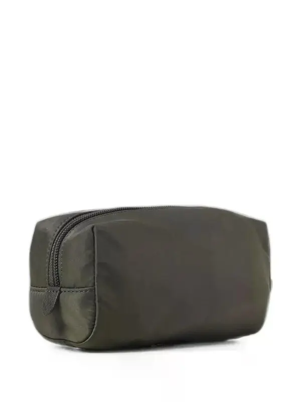 Ralph Lauren Logo-plaque Makeup Bag - Green