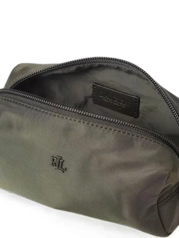 Ralph Lauren Logo-plaque Makeup Bag