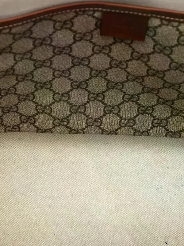 Gucci Gg Supreme Web Loop Tote Bag