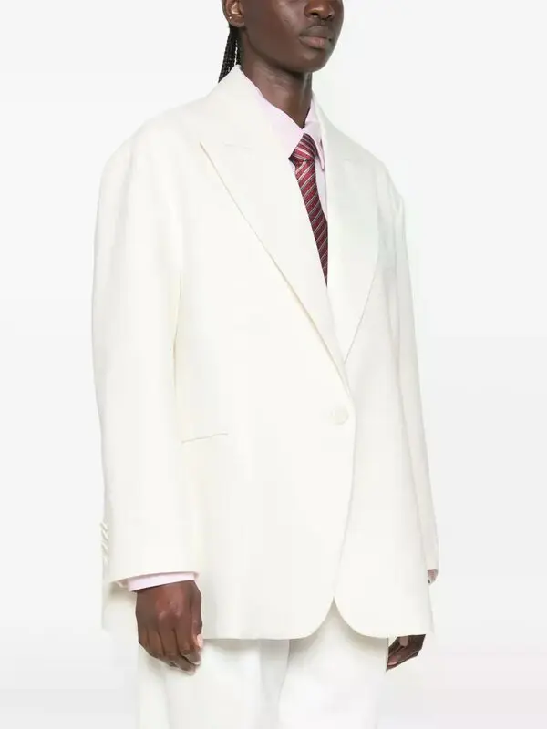 VICOLO Peak-lapel Single-breasted Blazer