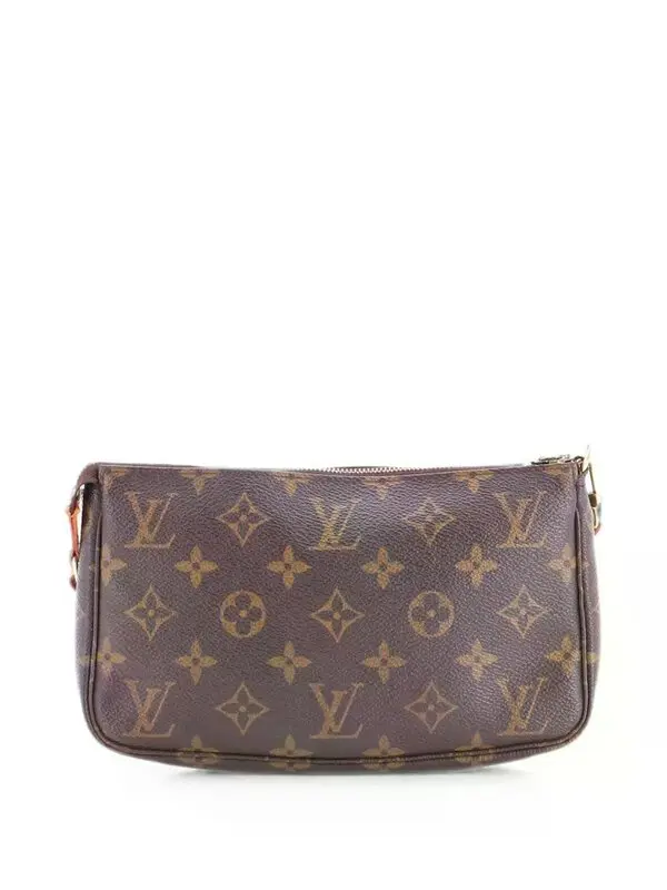 LOUIS VUITTON Pochette Accessoires Nm Monogram Canvas Clutch Bag