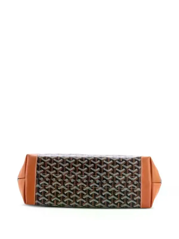 Goyard Bellechasse Pm Coated Canvas Tote Bag - Brown