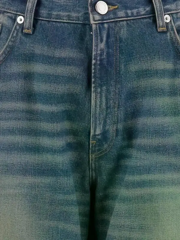 HAIKURE Washed-effect Wide-leg Jeans