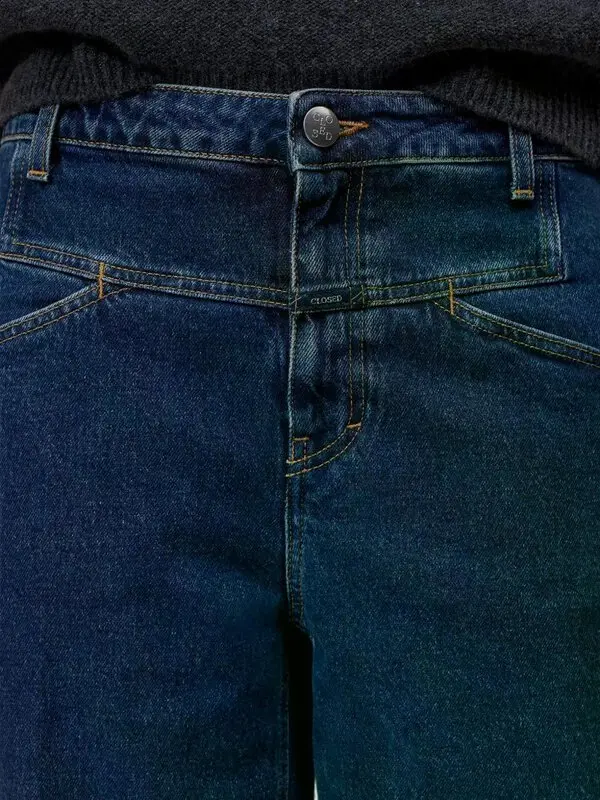 Closed Stover-x High-waisted Straight-leg Jeans