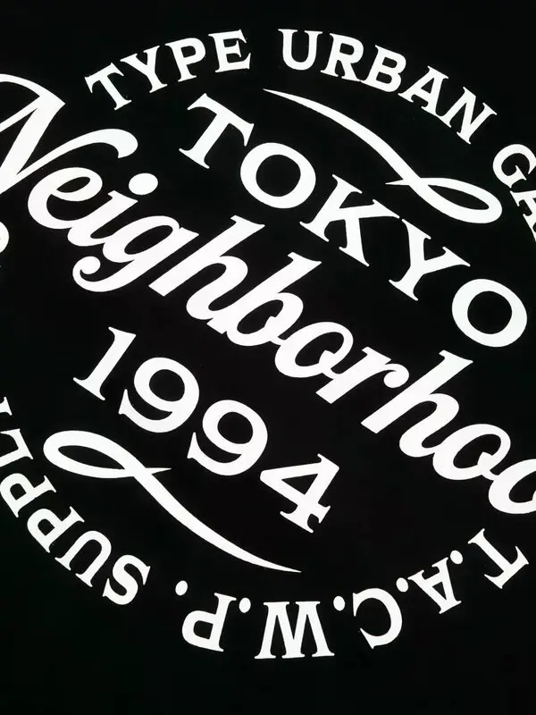 NEIGHBORHOOD Ls-4 Logo-print T-shirt
