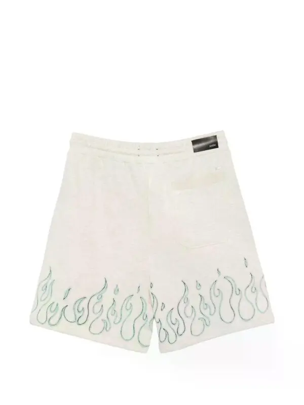 Amiri Ma Quad Flames Sweatshorts