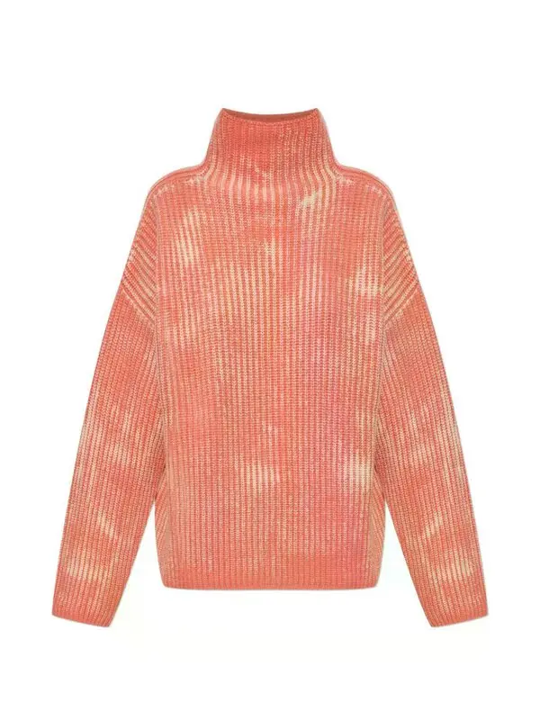 DIESEL® Ribbed Knit Roll Neck Sweater