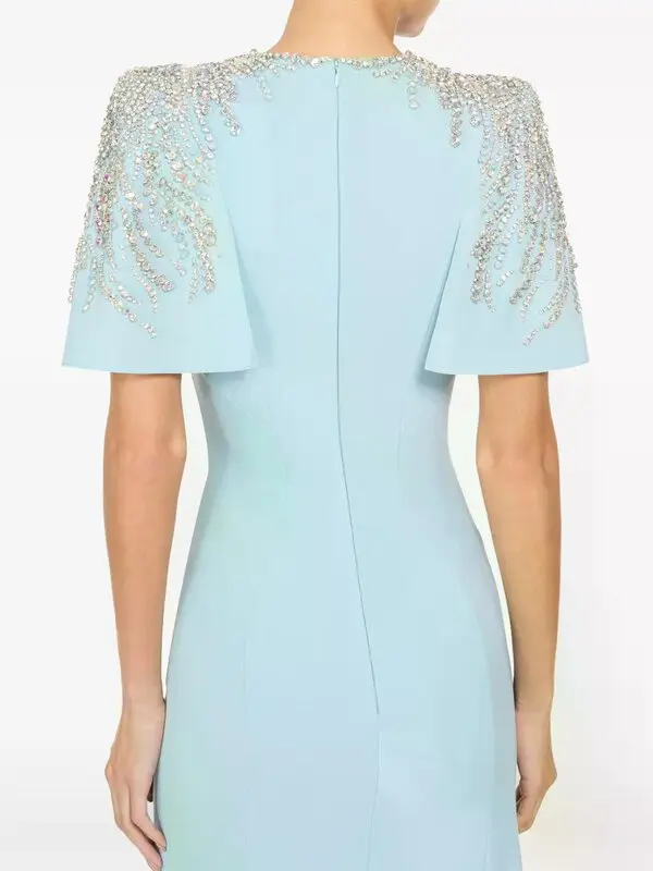 Jenny Packham Embellished Petal Dress