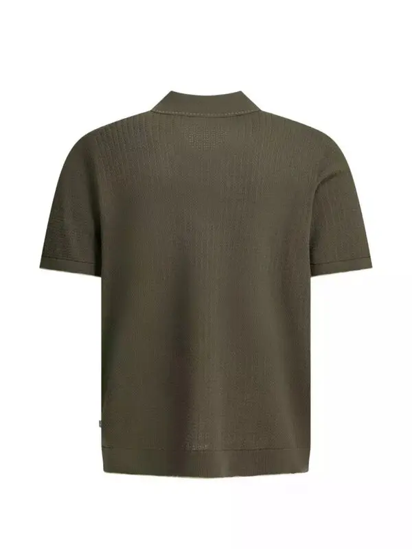 Nn07 Nalo Textured-knit Button-up Shirt