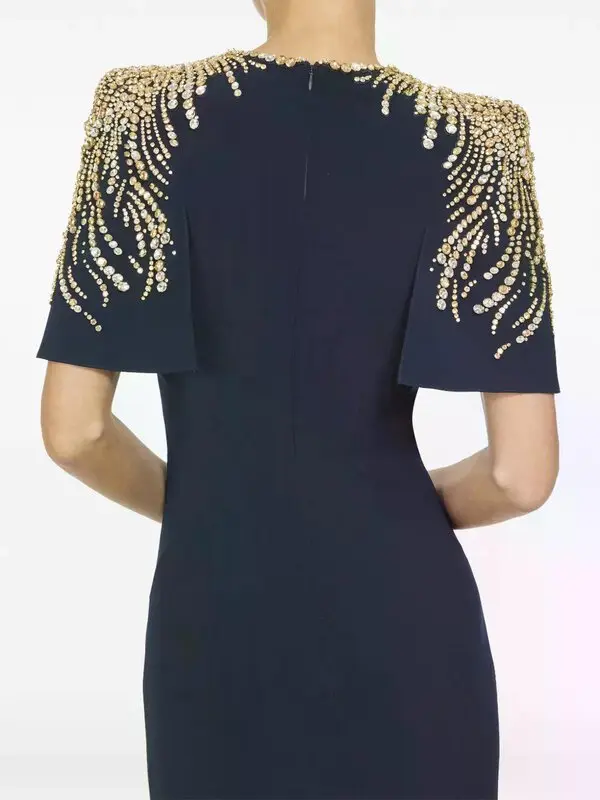 Jenny Packham Embellished Petal Dress