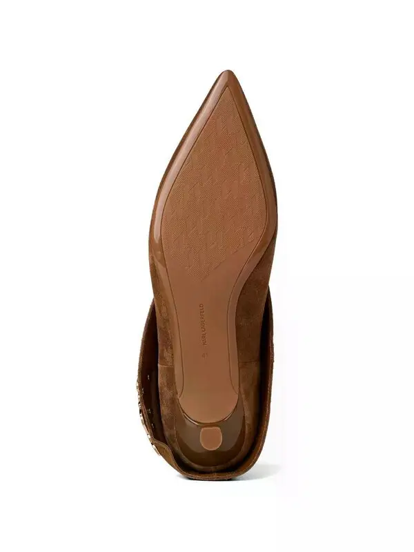 Karl Lagerfeld Pasha Fold-over Ankle Boots