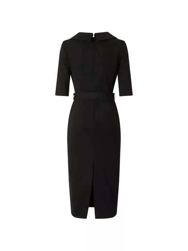 Pinko V-neck Midi Dress