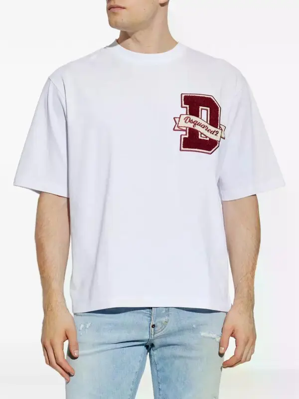 Dsquared2 Logo-patch T-shirt