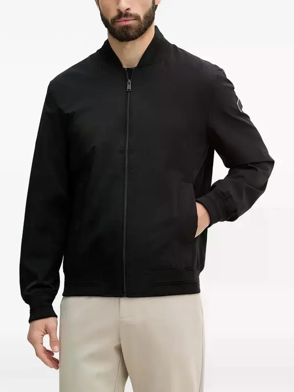 Guess Logo Patch Bomber Jacket